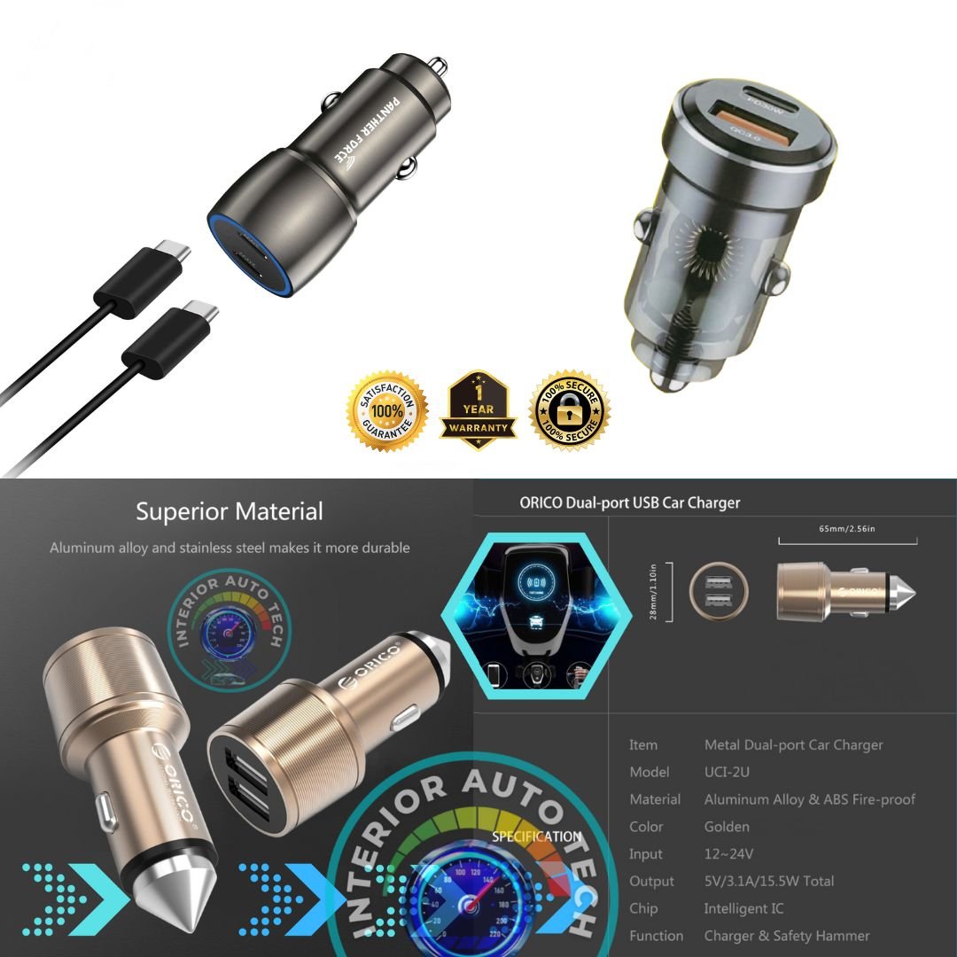 12-24v Car Chargers – Interior Auto Tech